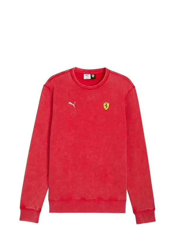 PUMA Ferrari Graphic Sweatshirt - Rosso Corsa