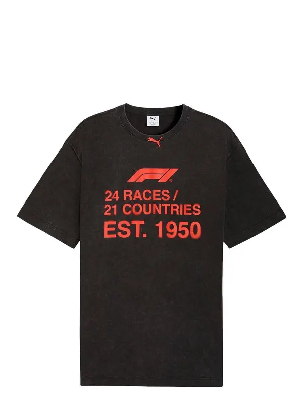 PUMA Formula 1® Race No Graphic T-shirt - Puma Black