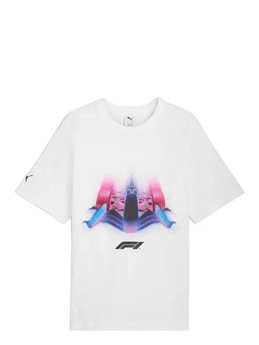 PUMA Formula 1® Car Graphic T-shirt - Puma White