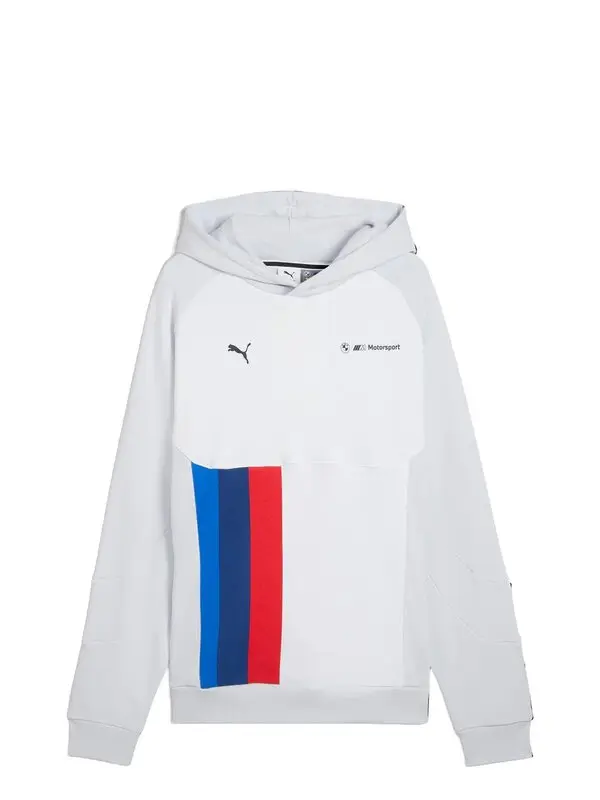 PUMA X Bmw M Motorsport Tech-x Colorblock Hoodie - Silver Mist