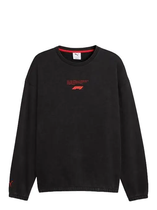 PUMA F1 Sportswear Long Sleeve Graphic T-shirt - Puma Black