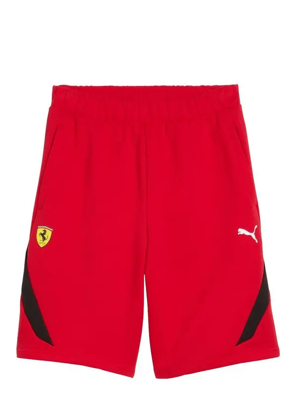 PUMA Scuderia Ferrari Motosport 1 Sweat Shorts - Rosso Corsa