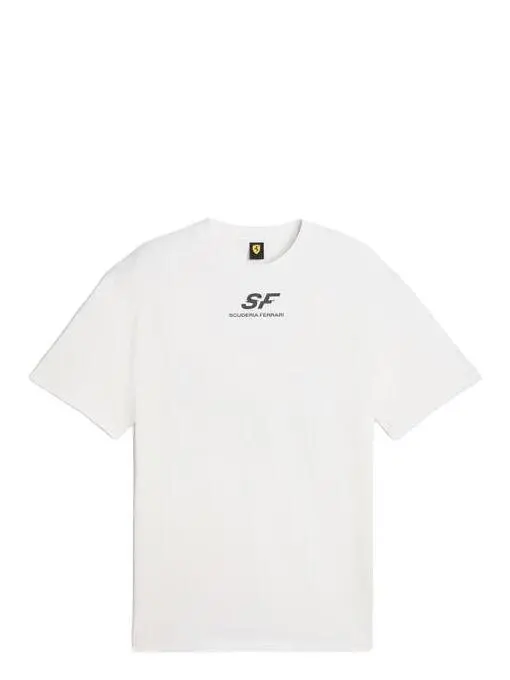 PUMA Ferrari Car Graphic T-shirt - Puma White