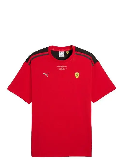 PUMA Scuderia Ferrari Cloudspun Performance T-shirt - Rosso Corsa