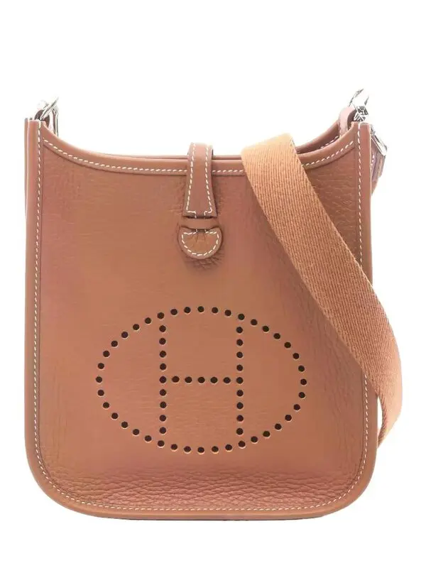 Hermès 2025 Tpm Evelyne Perforated Bag - Brown