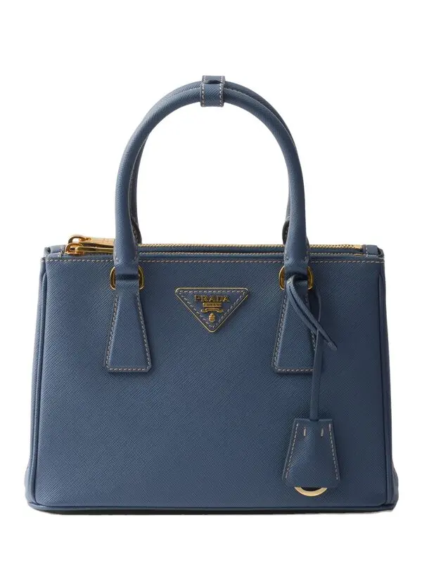 Prada Galleria Small Saffiano Leather Bag - Blue