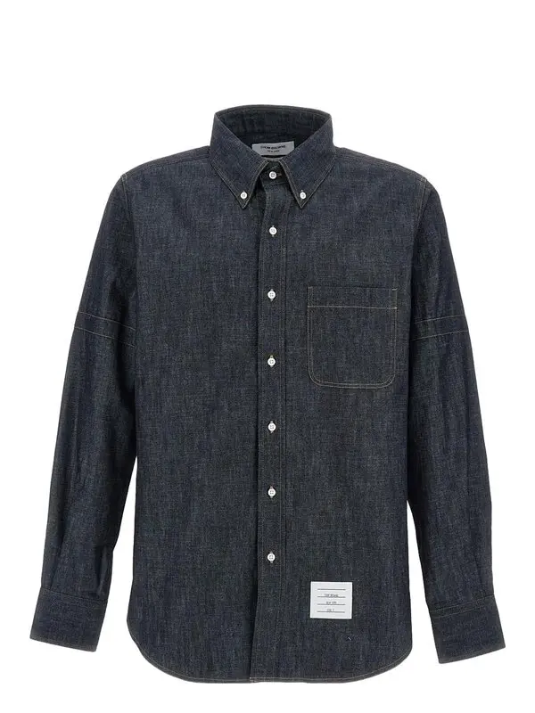 Thom Browne Denim Shirt - Blue