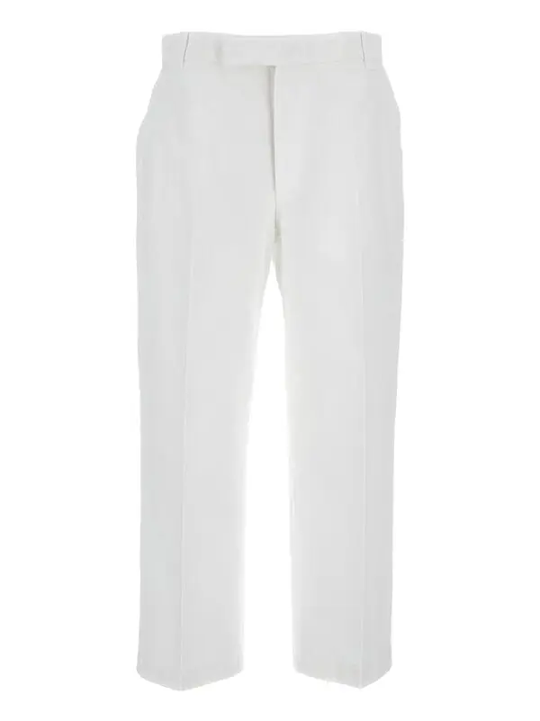 Thom Browne Utility Chino Pants - White