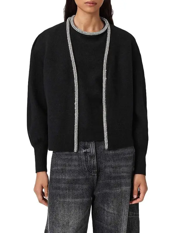 ALLSAINTS Odell Cardigan - Black