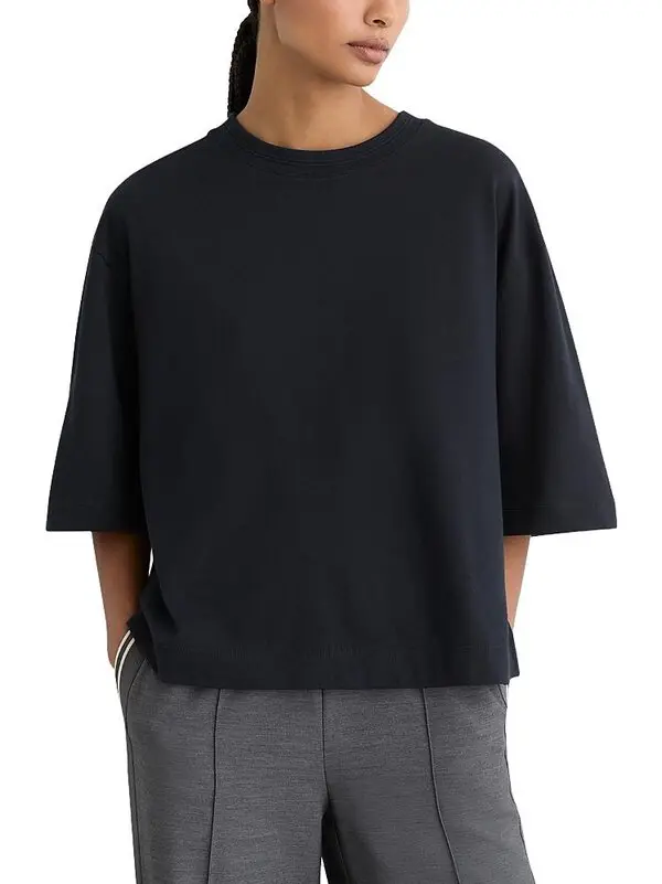 REISS Lara Tee - Navy