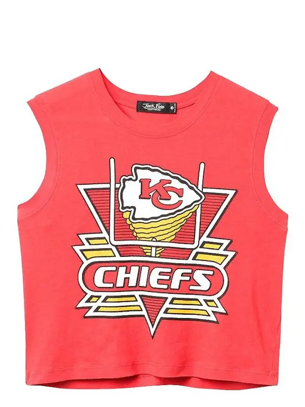 Junk Food Clothing Nfl Kansas City Chiefs Field Goal Tank - Licorice