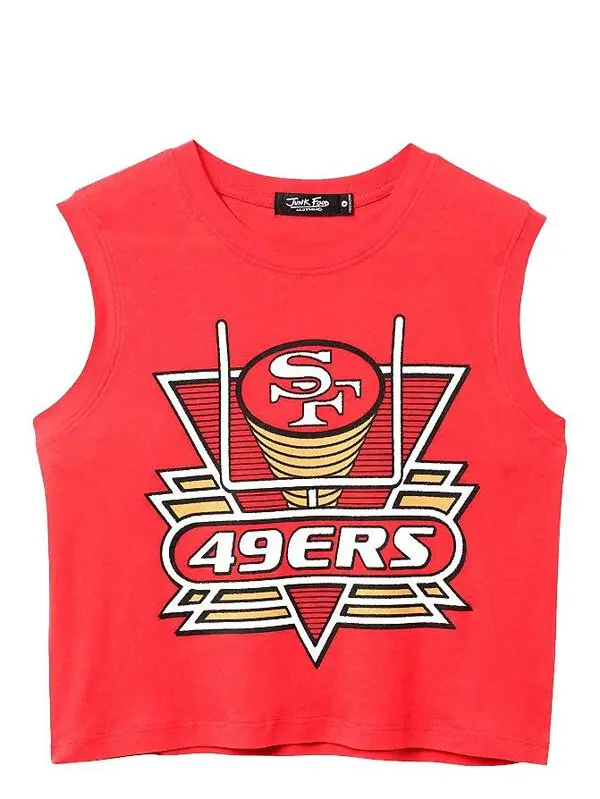 Junk Food Clothing Nfl San Francisco 49ers Field Goal Tank - Licorice
