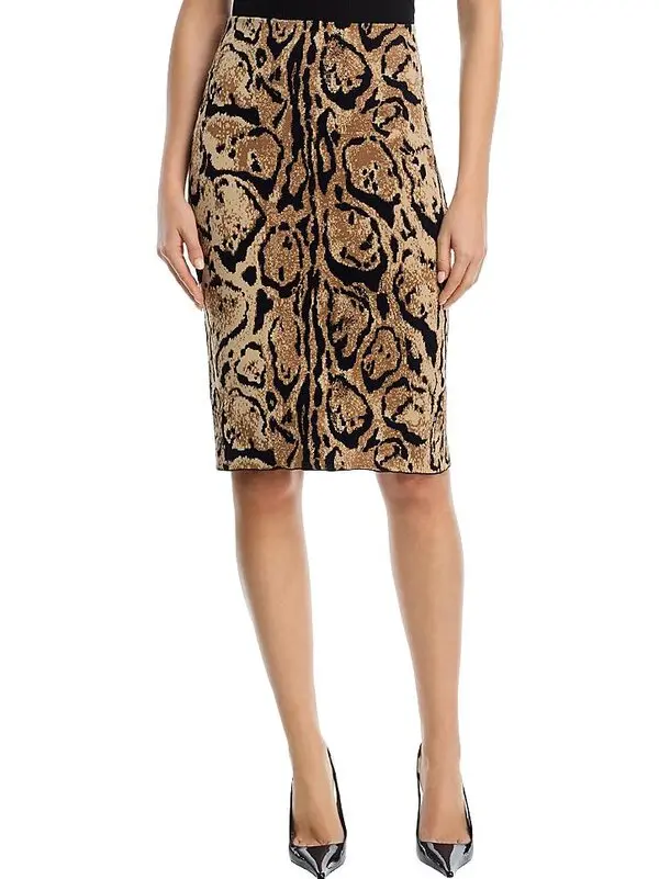Stella McCartney Cloud Leopard Printed Skirt - Multi
