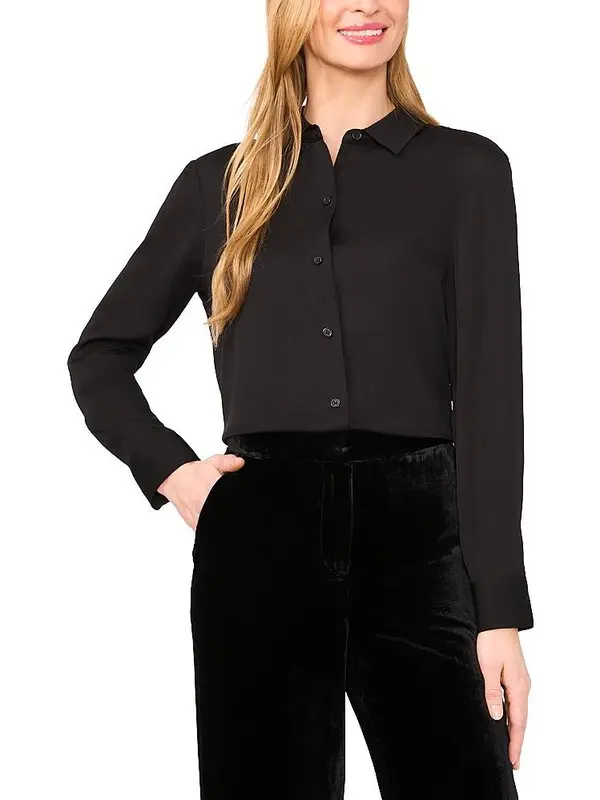 Ted Baker London Maridel Button-down Shirt - Rich Black
