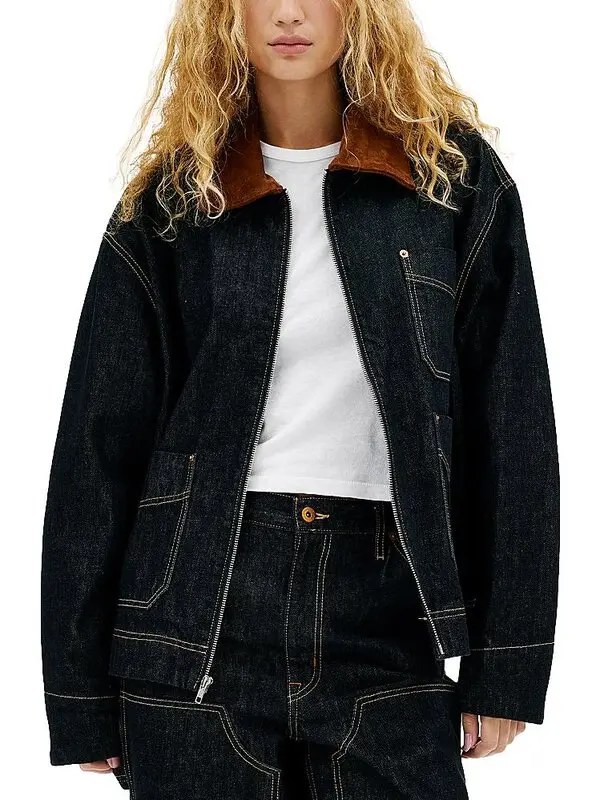 SLVRLAKE Casey Square Worker Jacket - Empty Sky