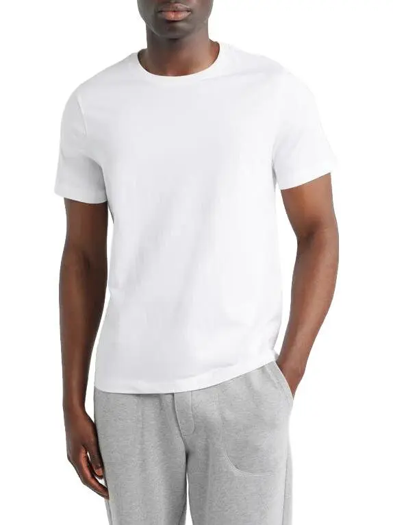 ORGANIC BASICS True Heavy Regular Fit Organic Cotton T-shirt - White