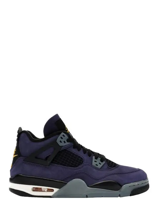 JORDAN 4 Retro Lakers Gs Sneakers - Imperial Purple