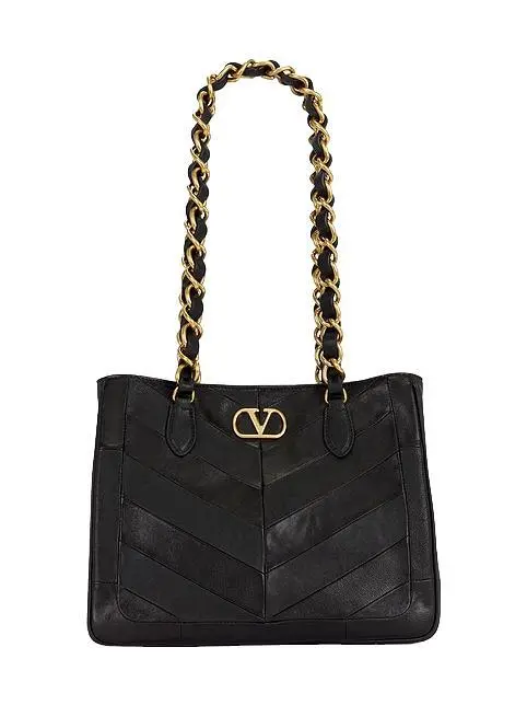 Valentino Garavani Jean Small Tote Bag - Nero