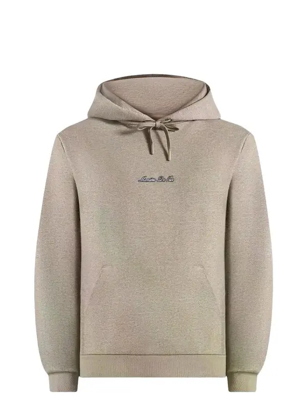 Manière De Voir Gustave Kangaroo-pocket Hoodie - Brown