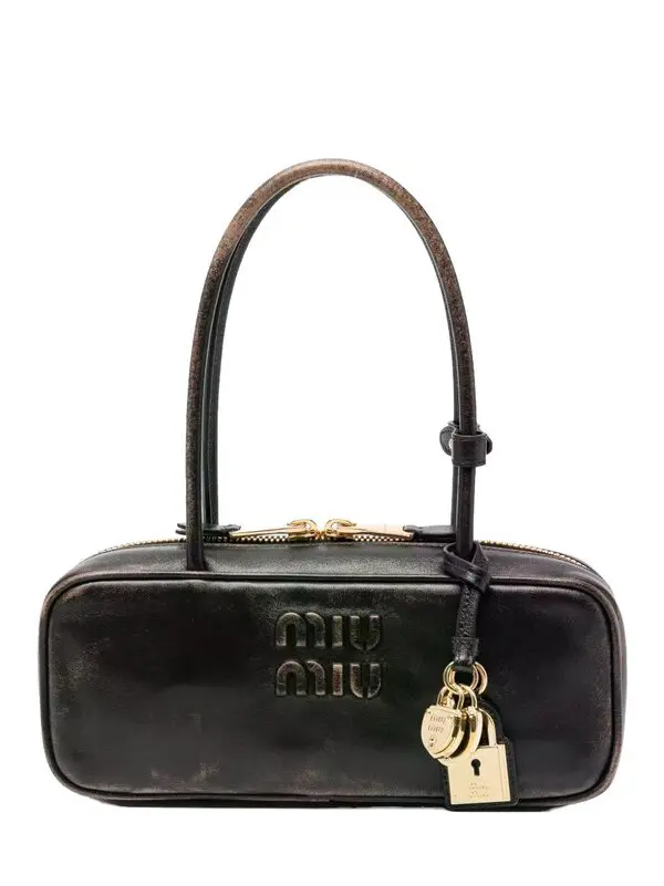 Miu Miu Small Beau Tote Bag - Brown