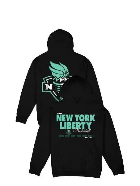 STADIUM ESSENTIALS New York Liberty Premium Hoodie - Black