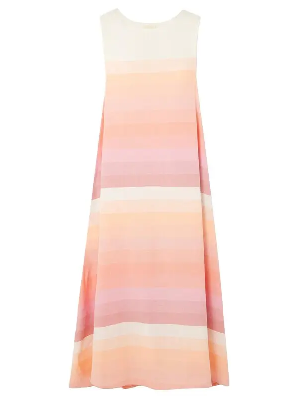 MARRAKSHI LIFE Striped Dégradé Maxi Dress - Pink