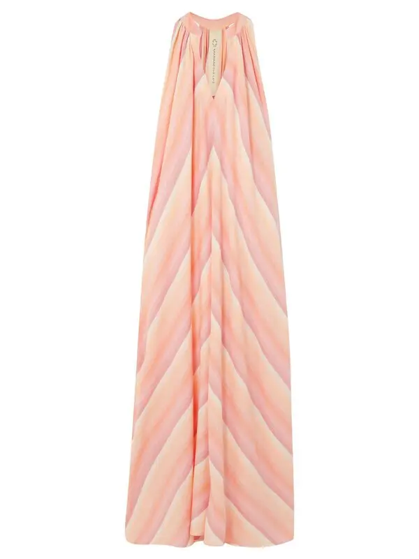 MARRAKSHI LIFE Striped Dégradé Maxi Dress - Pink