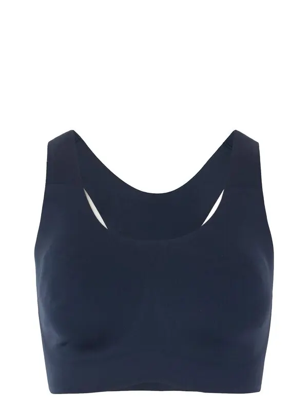 Lululemon Go Further Cutout Sports Bra - Blue