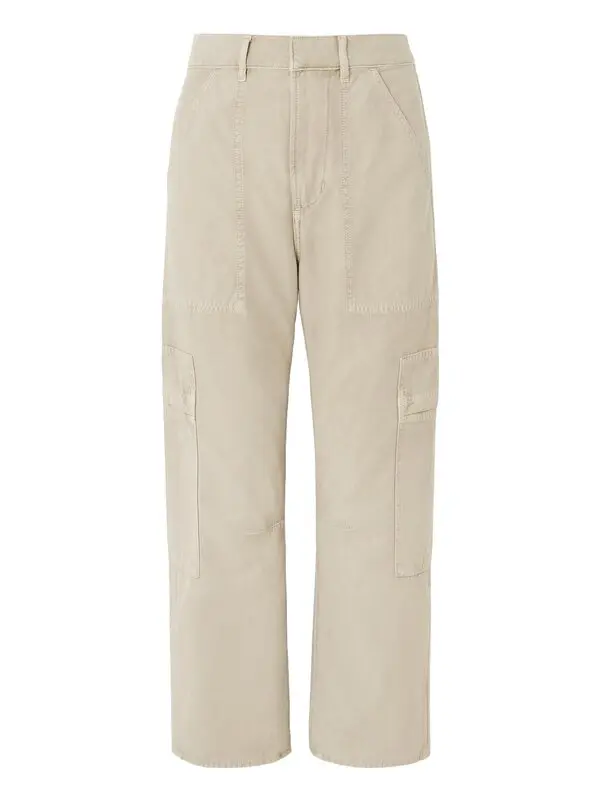 Citizens Of Humanity Marcelle Cotton Cargo Pants - Brown