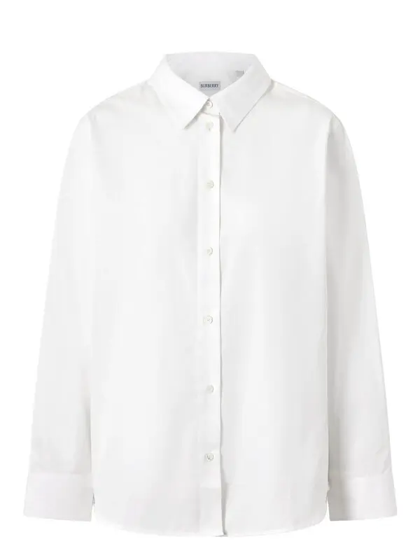 Burberry Ellora Cotton Shirt - White