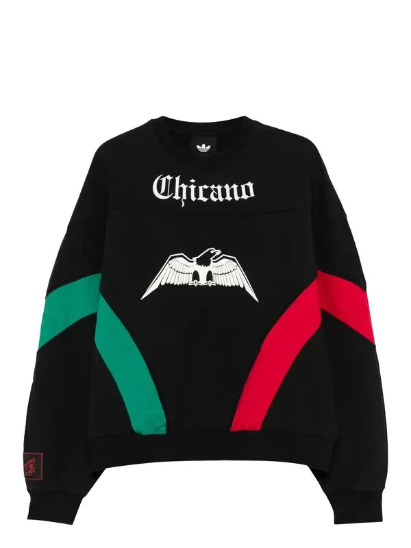 Adidas X Willy Chavarria Chicano Sweater - Black
