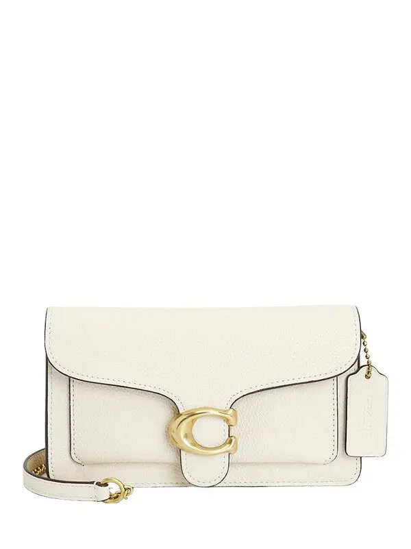 COACH Tabby Chain Clutch - White