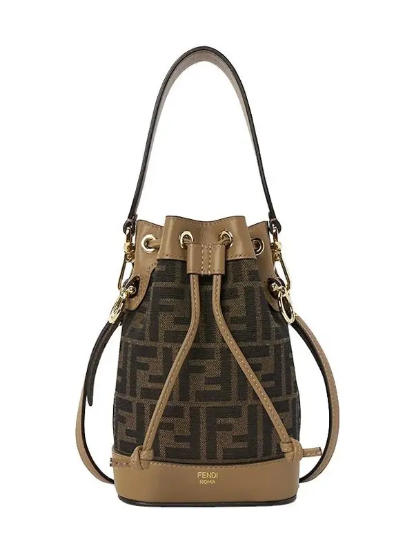 Fendi Mon Tresor Bucket Bag - Brown