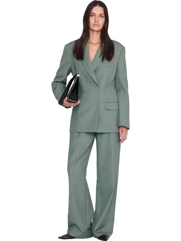 ANINE BING Aretha Blazer - Sage