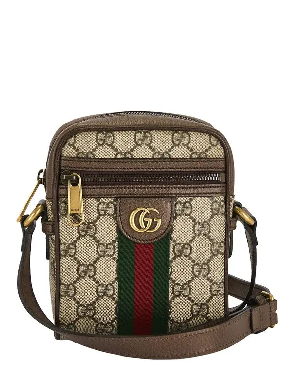 Gucci Ophidia Mini Messenger Bag - Beige