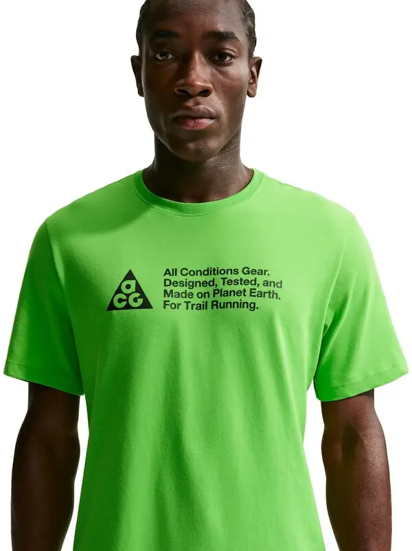 Nike Dri-fit Trail Running T-shirt - Green