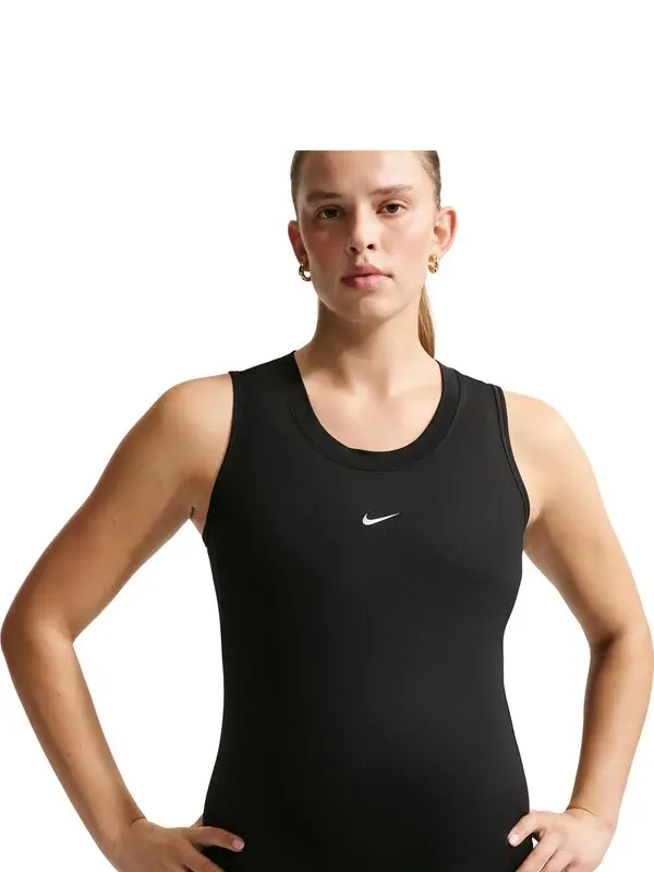 Nike One Dri-fit Slim-fit Maternity Tank Top - Black