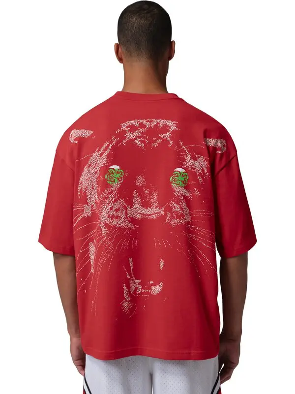 JORDAN Oversized T-shirt - Red