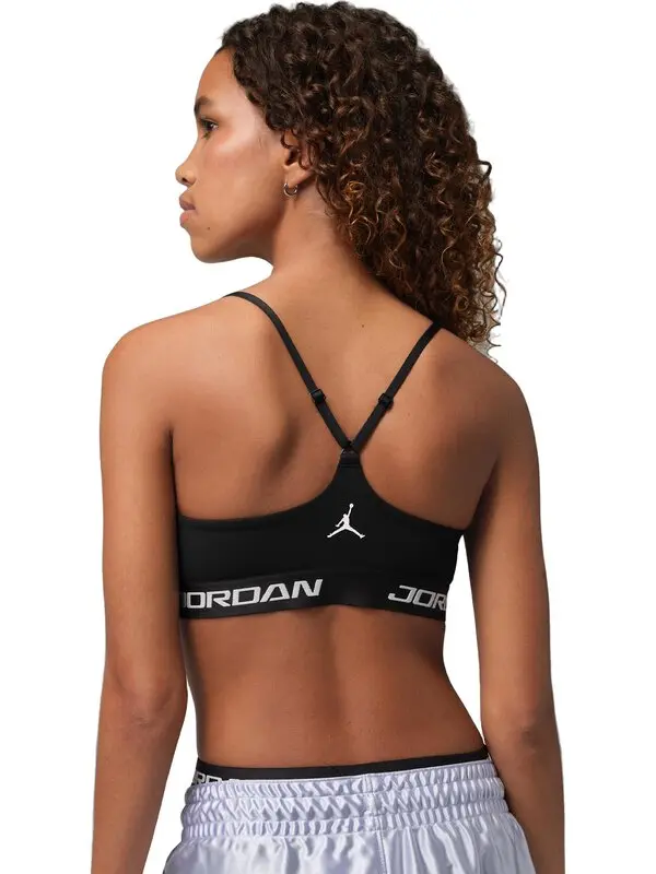 JORDAN Sport Essentials Padded Adjustable Sports Bra - Black