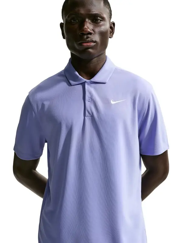 Nike Court Dri-fit Tennis Polo - Purple