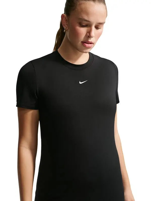 Nike One Dri-fit Slim-fit Maternity Top - Black