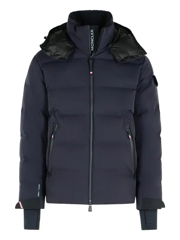 Moncler Montgetech' Hooded Ski Jacket - Blue
