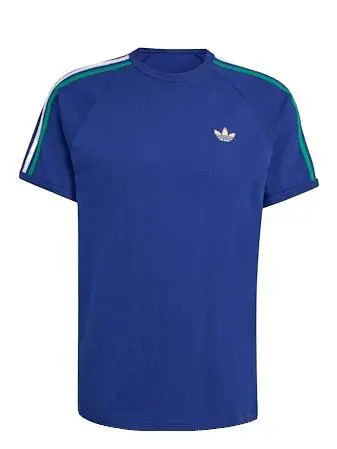 Adidas 3stripes T-shirt - Victory Blue Bold Green White