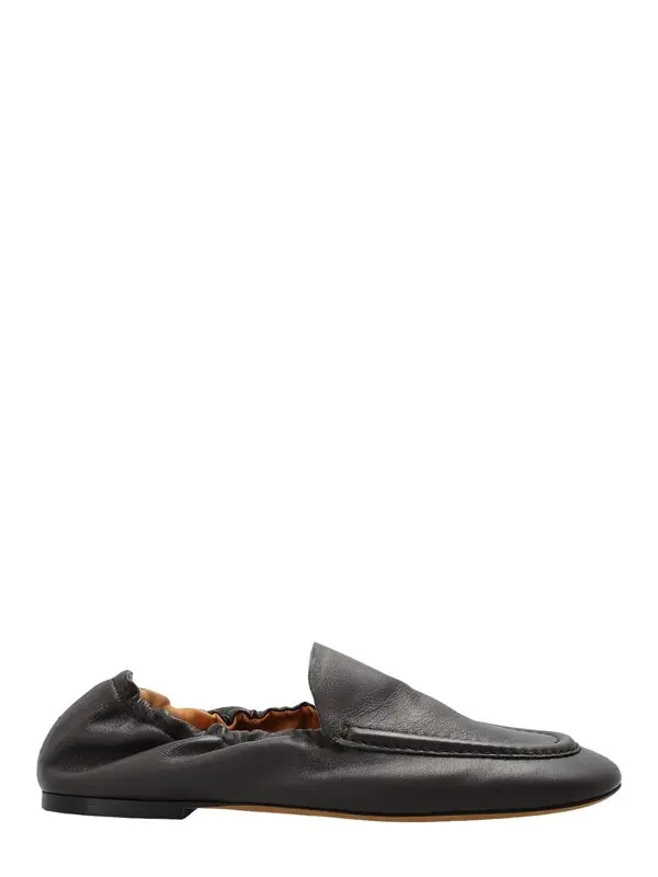 ODISSI Leather Loafers - Brown