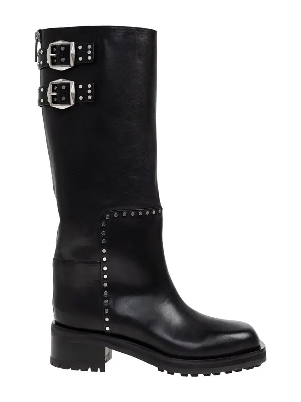JIMMY CHOO Knee-high Boots - Black