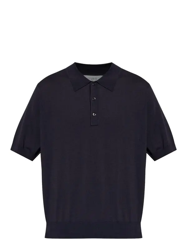 Studio Nicholson Polo ‘arieta - Navy Blue