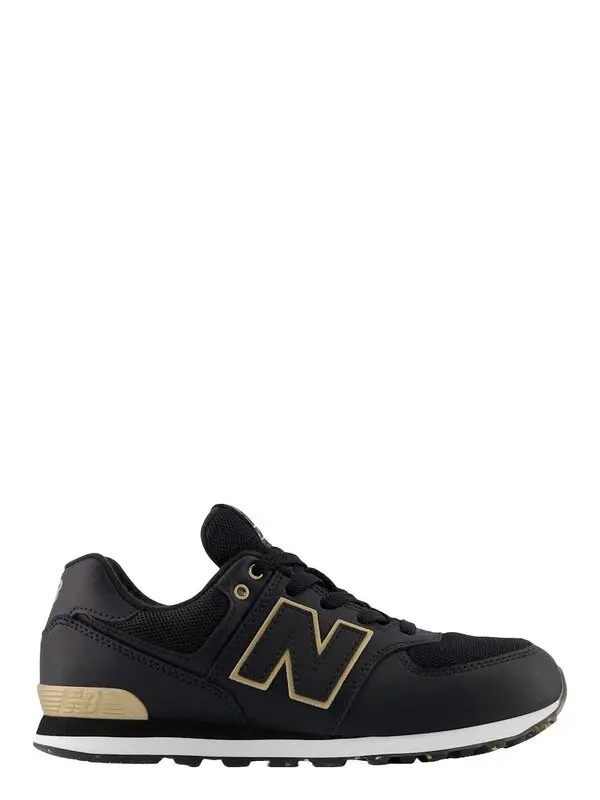 NEW BALANCE 574 Lace-up - Black/gold