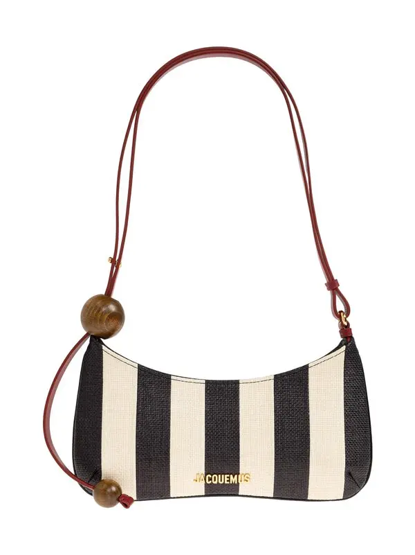 Jacquemus Le Bisou Perle’ Shoulder Bag - Black