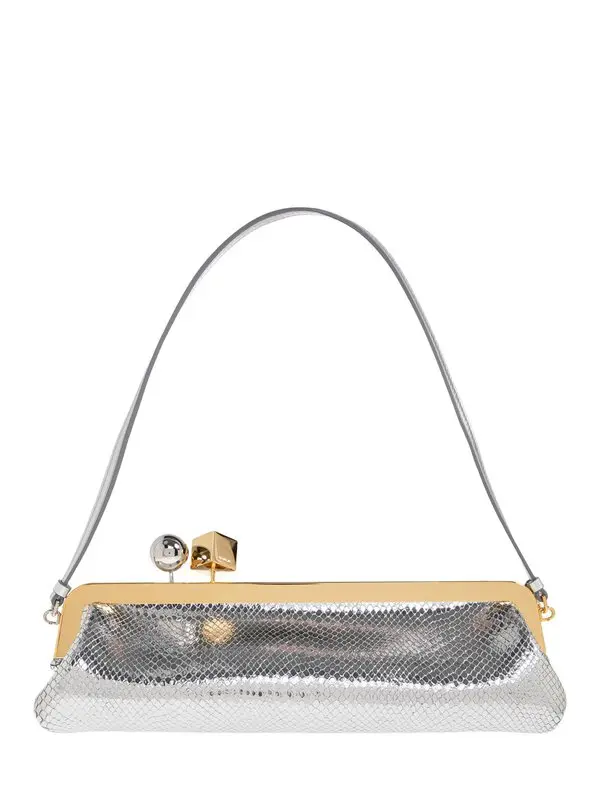 Jacquemus La Pochette Salon’ Shoulder Bag - Silver