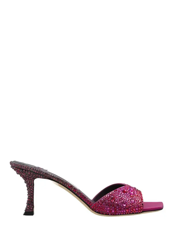 JIMMY CHOO Heeled Mules - Purple